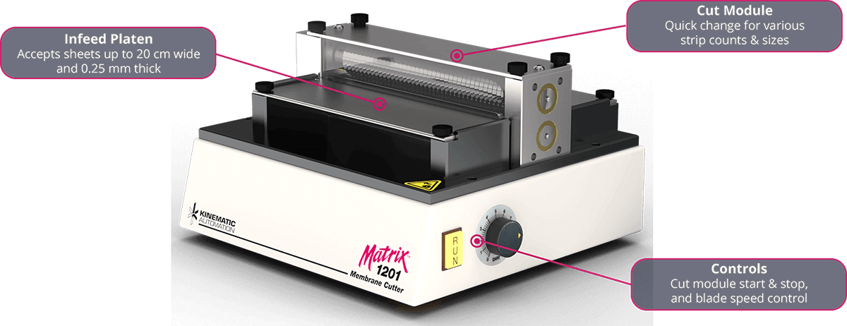 Matrix 1201 Membrane Cutter | Kinematic Automation