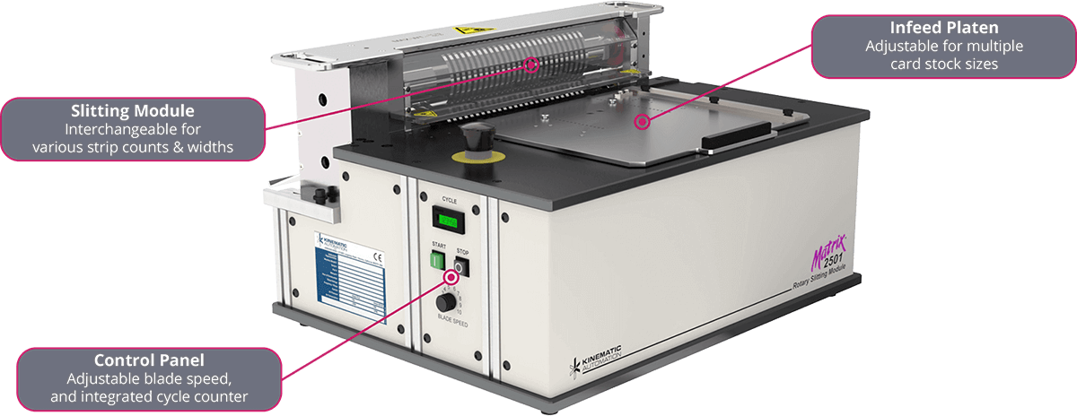 Matrix 2501 Rotary Slitting | Kinematic Automation